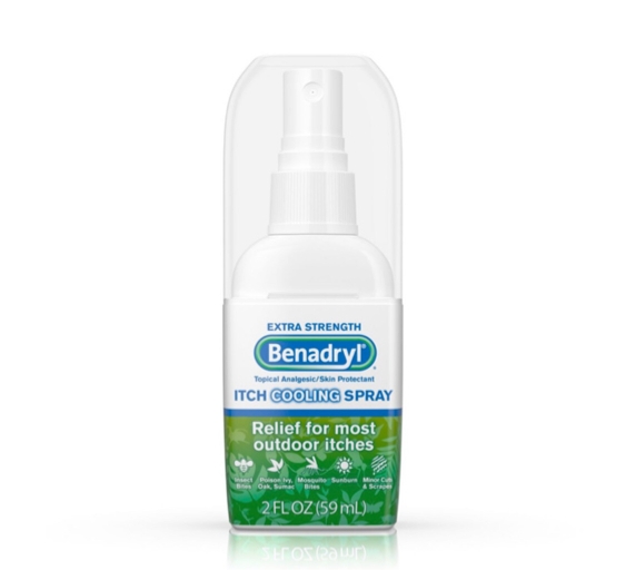 베나드릴 스프레이 Benadryl Extra Strength Anti-Itch Cooling Spray | 상품 상세 | 크로켓