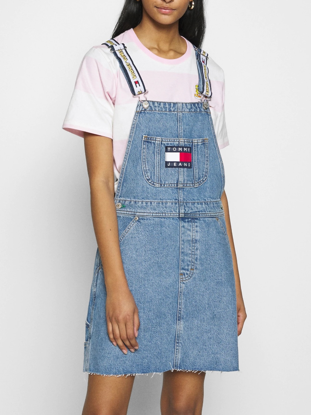 토미 진 LOONEY TUNES DUNGAREE-레트로 데님 원피스 | 상품 상세 | 크로켓