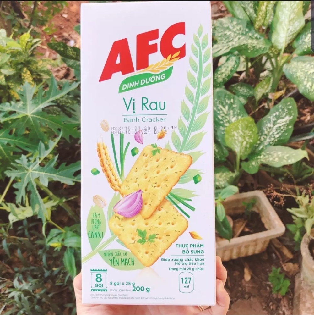 AFC 야채크래커 3박스 * 100g 베트남 싹쓰리 강추강추 스낵 과자 | 상품 상세 | 크로켓
