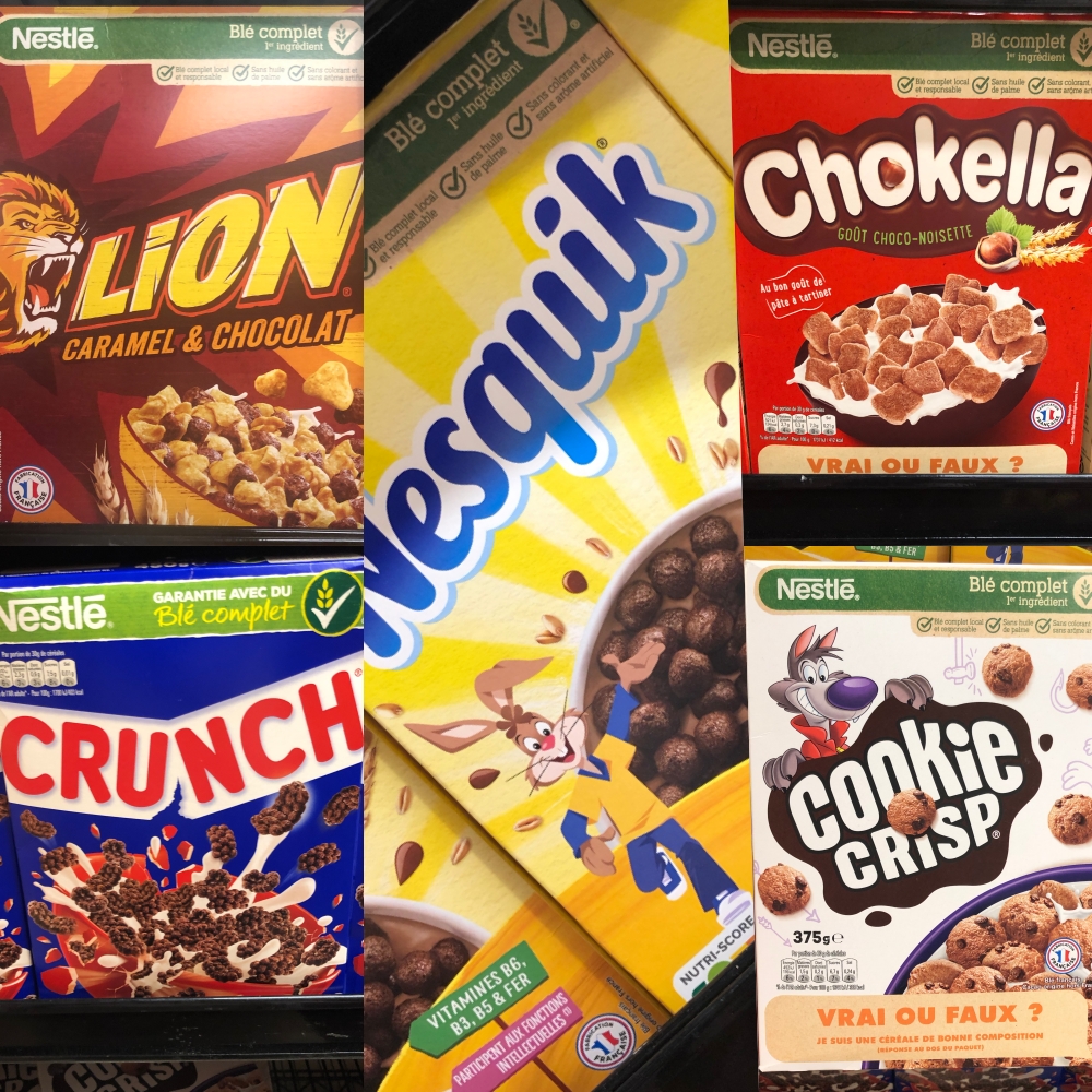 네슬레 4종 시리얼 (Nesquik, Crunch, Lion, Chokella) | 상품 상세 | 크로켓