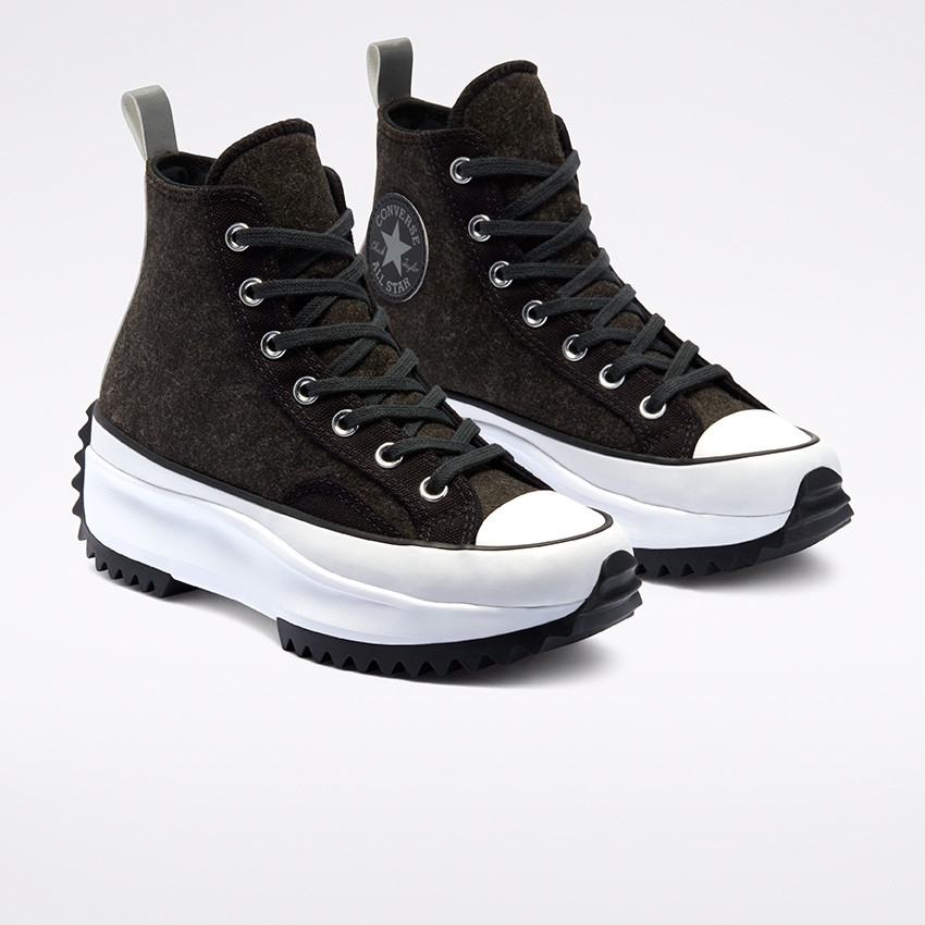 컨버스 블랙 아이스 런스타 하이크 하이탑 블랙- CONVERSE BLACK ICE RUN STAR HIKE HIGH TOP ...