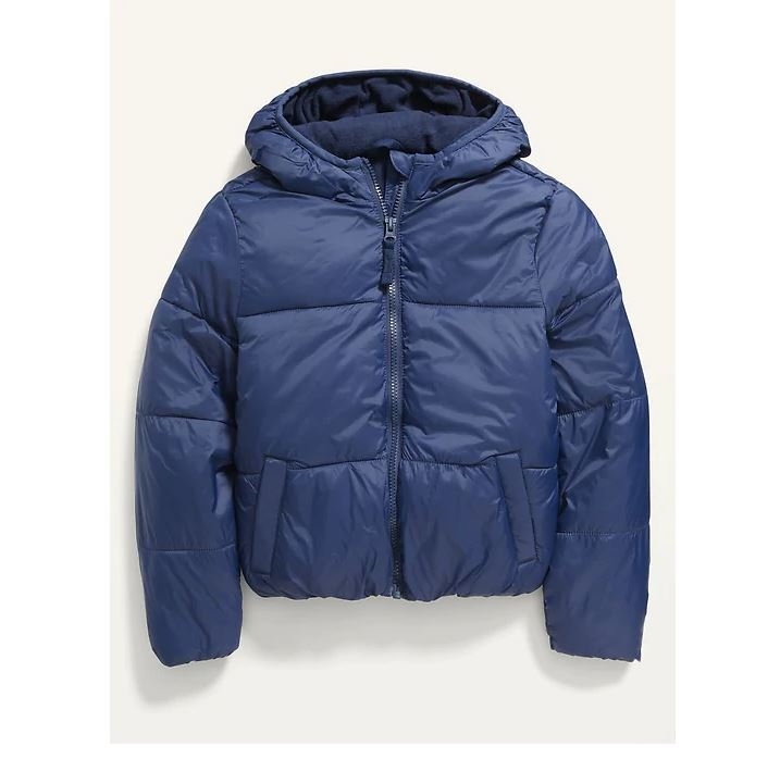 【올드네이비】OLD NAVY 걸즈 Wind-Resistant Frost-Free Puffer Jacket for Girls ...