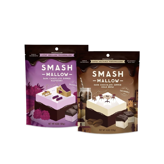 Smashmallow 스매시멜로우 다크초콜릿 딥드 마시멜로우 2종 128g | 상품 상세 | 크로켓