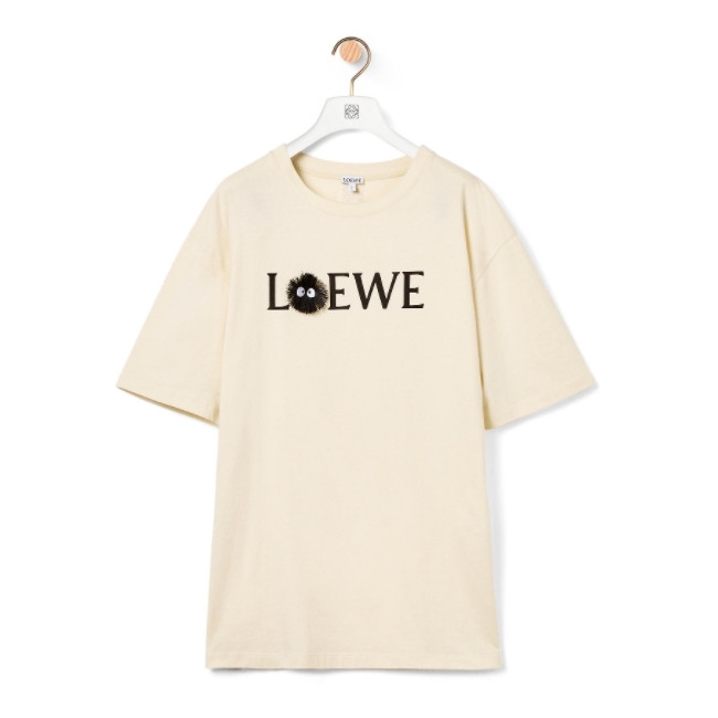 [LOEWE] 로에베 코튼 반팔 티셔츠 Dust Bunnies T-shirt in cotton | 상품 상세 | 크로켓
