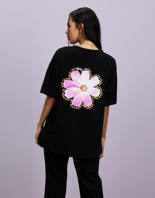 스투시 코스모스 반팔티 블랙 Stussy Cosmos tee | 상품 상세 | 크로켓