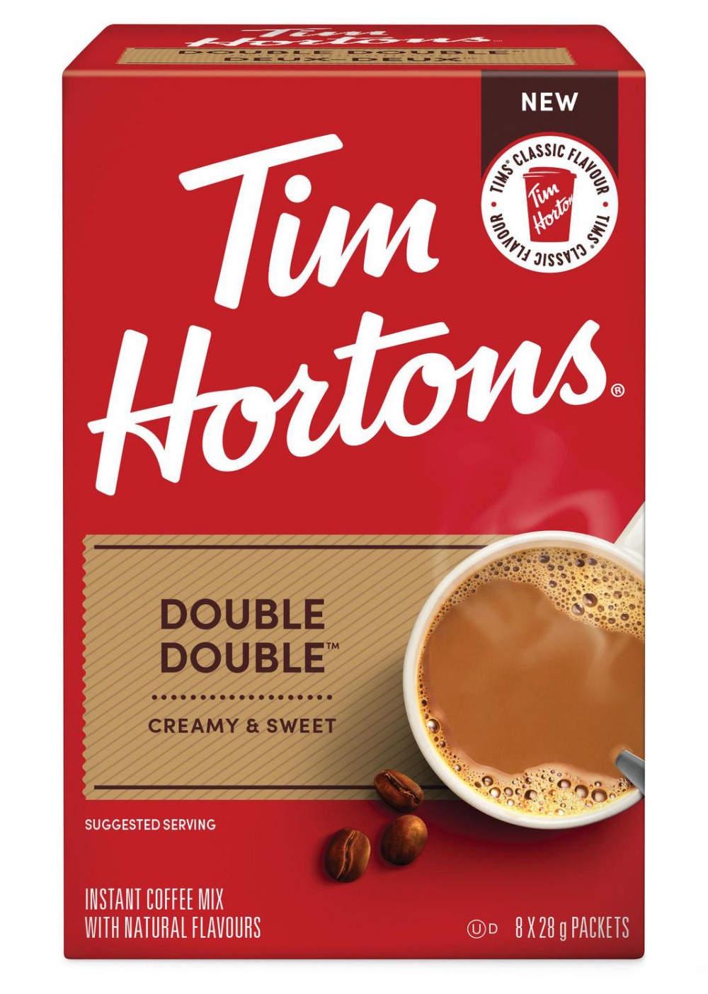 팀홀튼 더블더블 Tim Hortons® Double Double Sachet 8ct | 상품 상세 | 크로켓