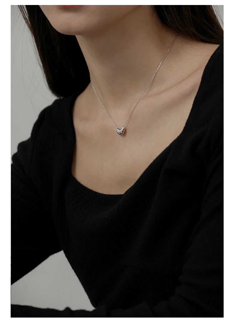 PAUSA ANN s925 original silver design 클래식 스몰 실버빈 목걸이 | 상품 상세 | 크로켓