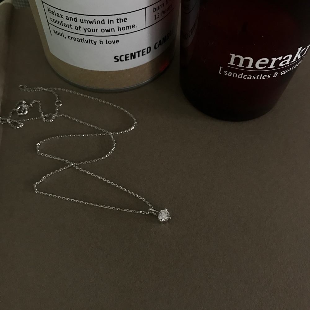 PAUSA ANN s925 original silver design 클래식 심플스톤 목걸이 | 상품 상세 | 크로켓