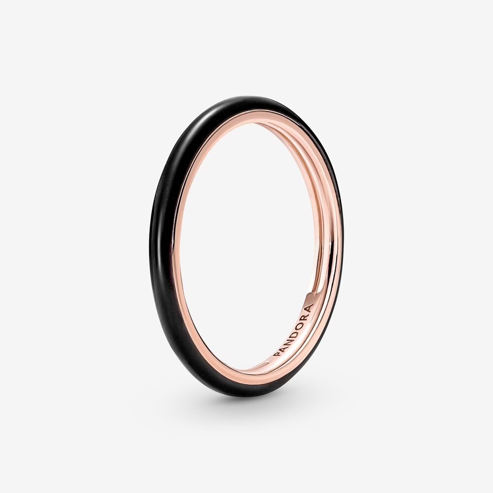 [판도라] 미 블랙 에나멜 링 189655C01 / PANDORA ME Black Enamel Ring
