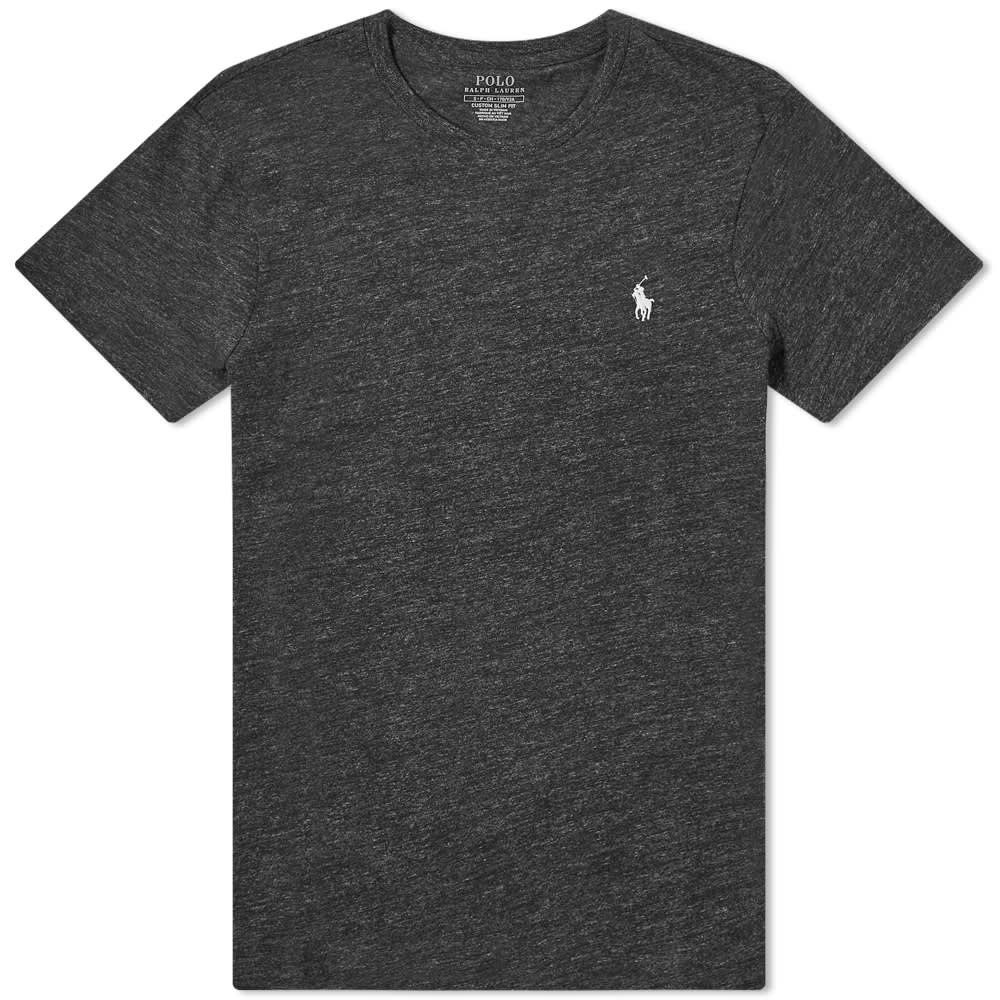 [폴로랄프로렌] 남성 그레이 포니 커스텀슬림핏 반팔티셔츠 (블랙) 710671438 164 | 상품 상세 | 크로켓