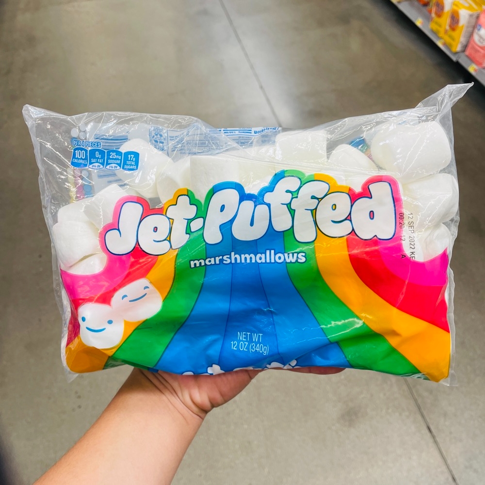 제트퍼프 마시멜로우 미국 마시멜로 구어먹는 마시멜로 스모어 캠핑필수템 미국간식 340g Jet-Puffed ...