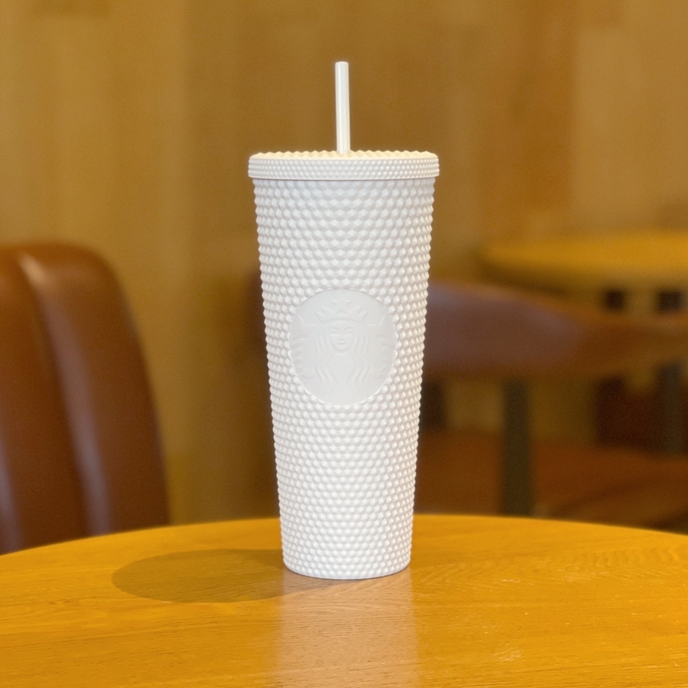 스타벅스 중국 2022 코어클래식MD 대리석시리즈 매트화이트지압텀 컬러 사이렌로고 두리안컵 pp소재 대용량빨대컵 콜드컵 710ml | 상품 상세 | 크로켓