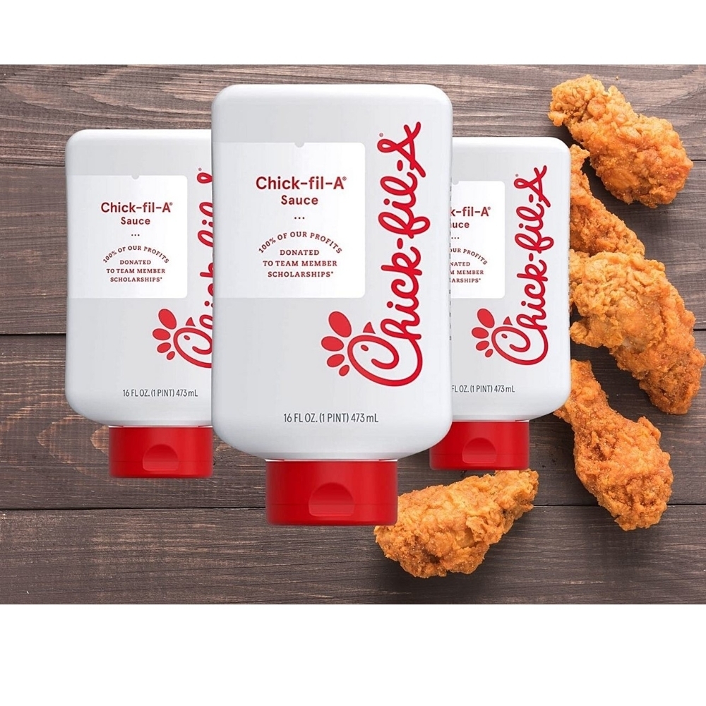 [2가지맛] Chick Fil A 미국 칙필레 오리지널 / 폴리네시안 소스 16oz 473ml