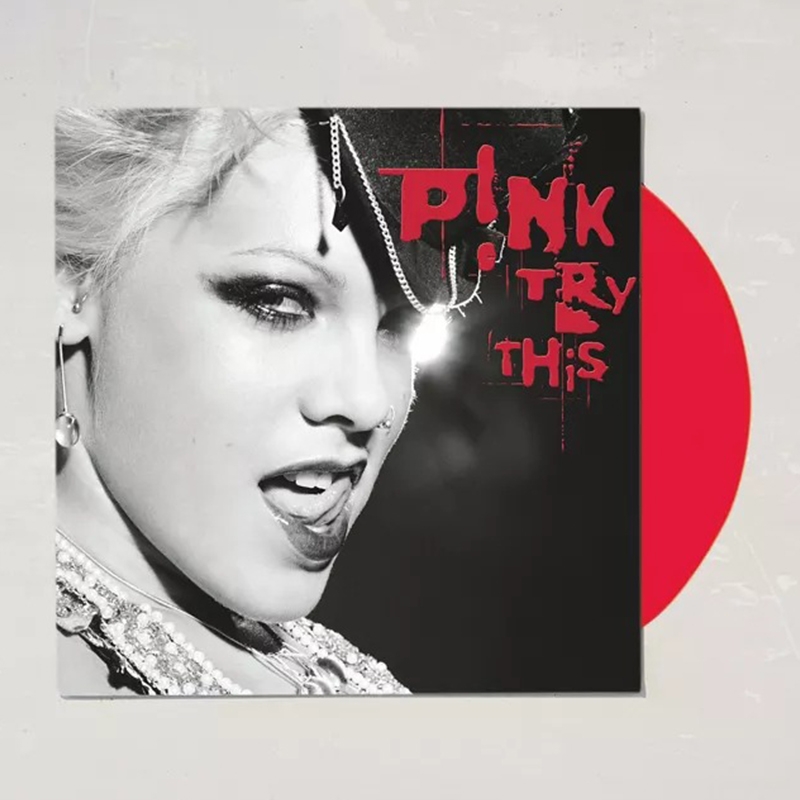 가수 핑크 LP 핫핑크 컬러 바이닐 Pink Try This | 상품 상세 | 크로켓