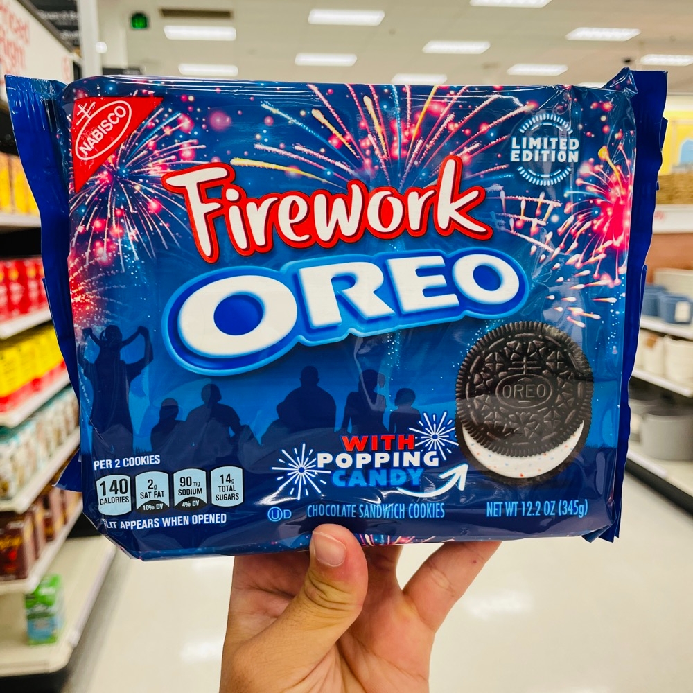 오레오 미국독립기념일 한정판 오레오 파이어워크 미국과자 파티용 345g oreo firework | 상품 상세 | 크로켓