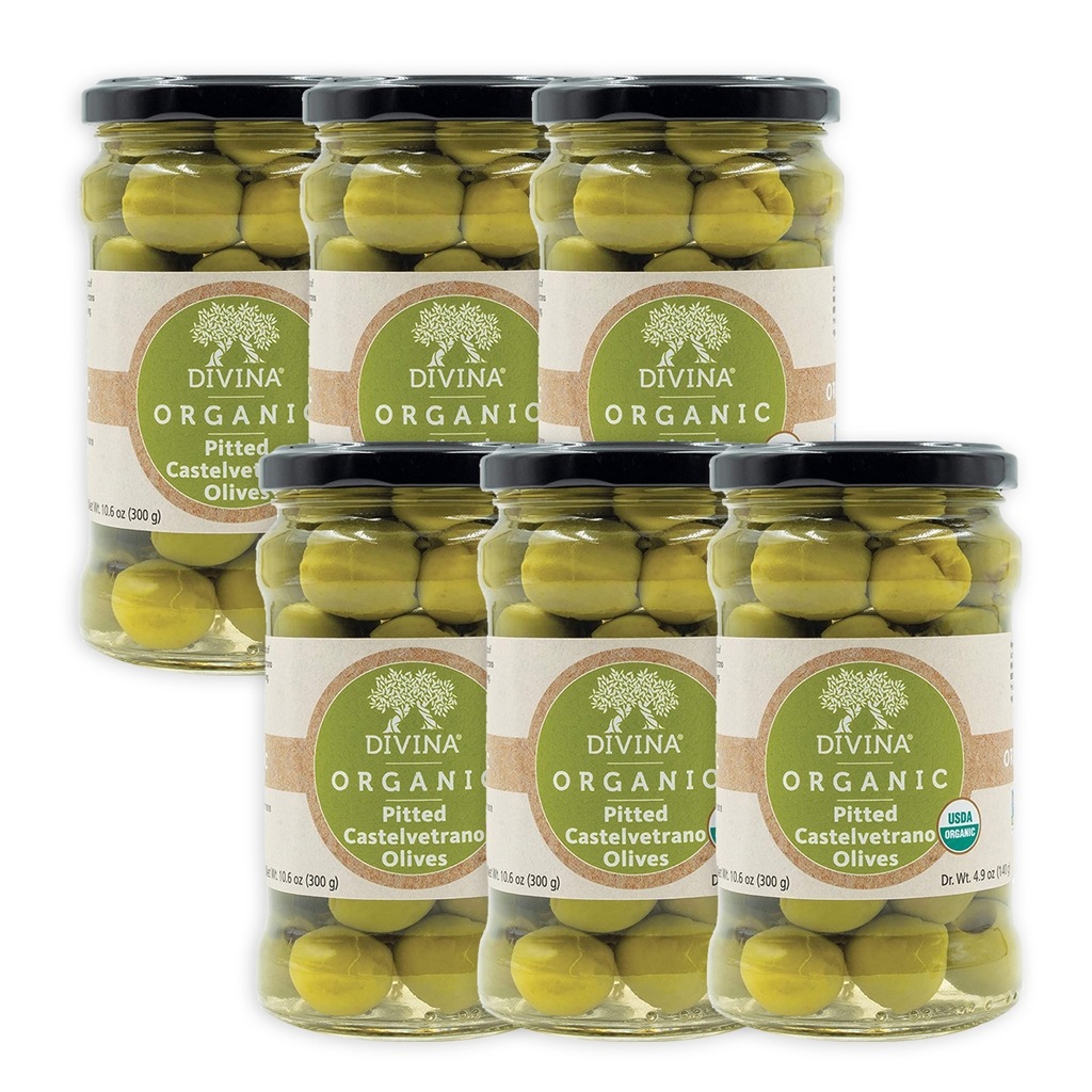 디비나 유기농 카스텔베트라노 올리브 300gx6 / 마리네이드 씨없는 절임 핑거푸드 안주 | 상품 상세 | 크로켓