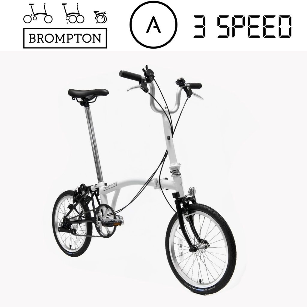22년형 떨이! 브롬톤자전거 A라인 화이트