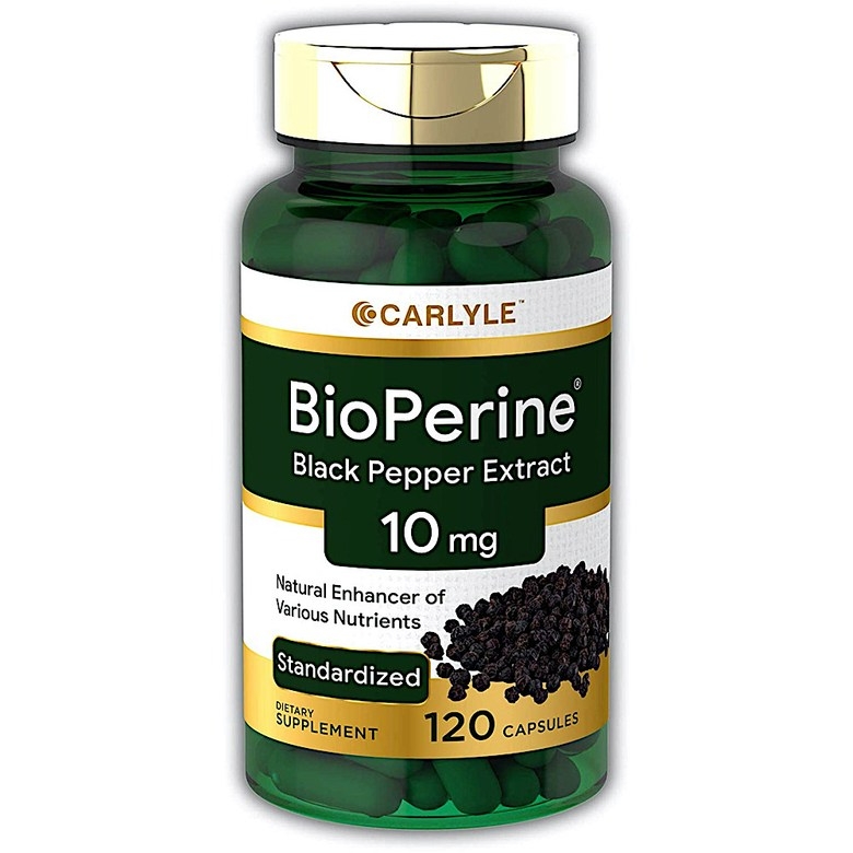 Carlyle Bioperine 10mg 칼라일 후추 추출 바이오페린 120정, 1개, 120 | 상품 상세 | 크로켓