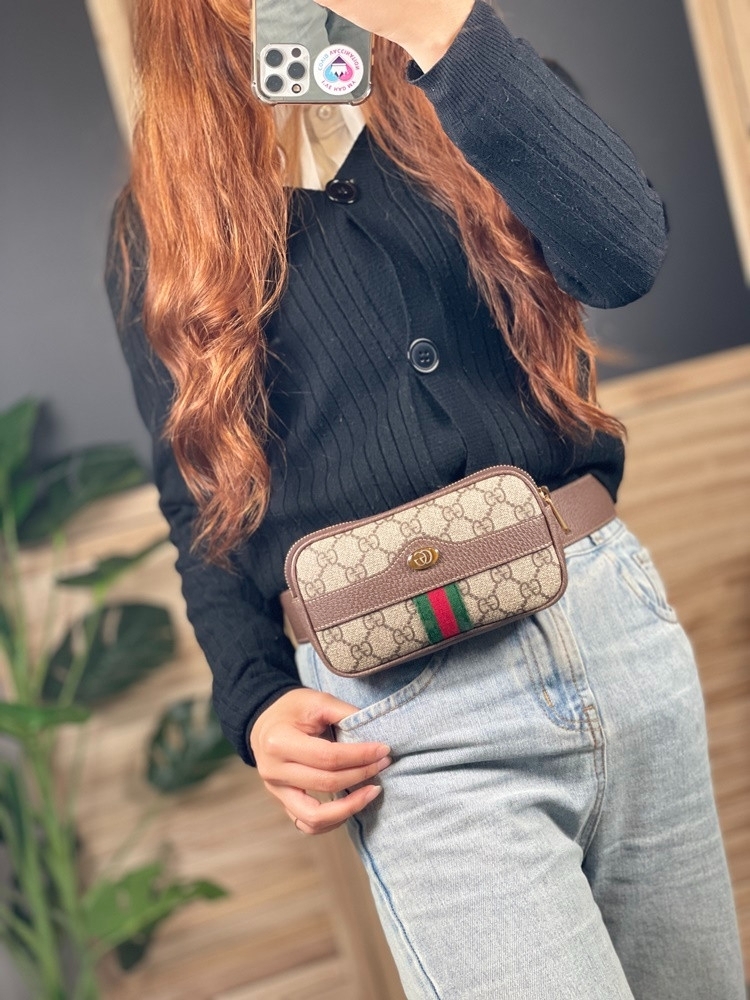 구찌 오피디아 GG 수프림 벨트백 BEIGE 519308 | 상품 상세 | 크로켓