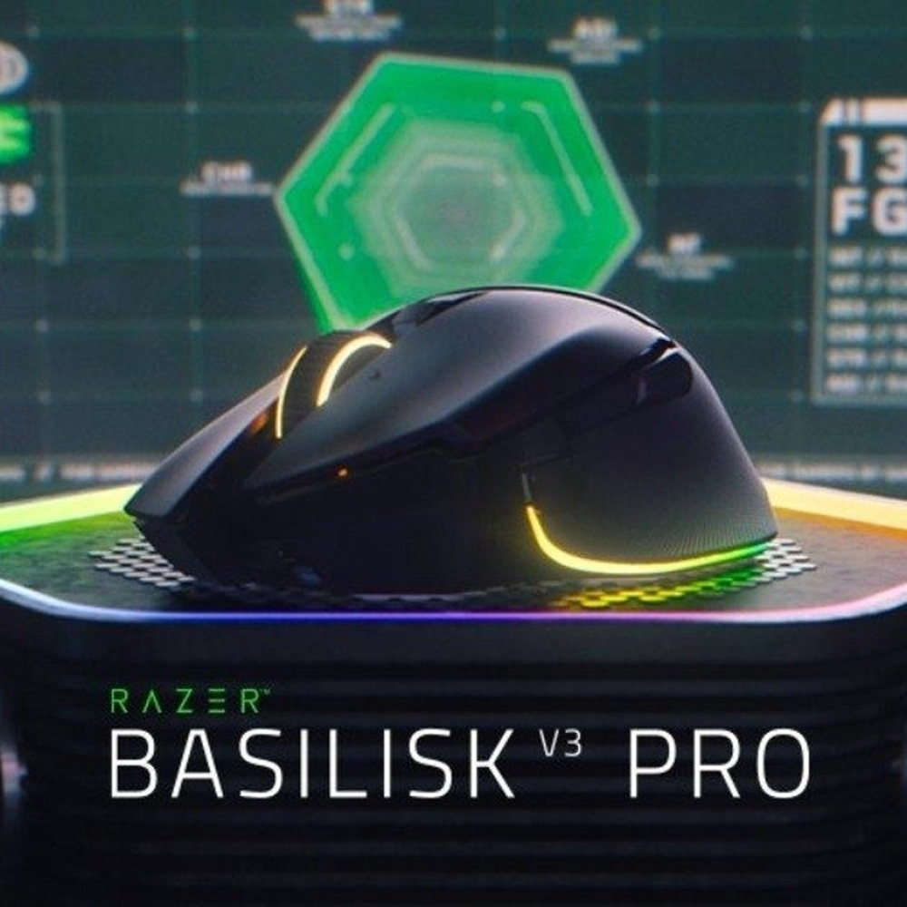 퍼크+충전독 프로 번들 Razer Basilisk V3 Pro 레이저 바실리스크 V3 프로 | 상품 상세 | 크로켓