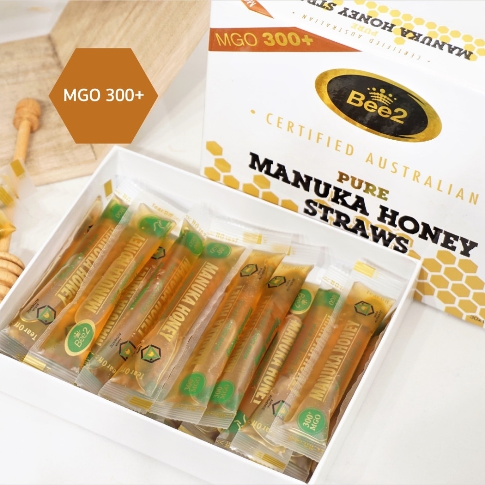 Bee2 호주 마누카 약용 꿀 스틱 MGO 300+ - 30개입 | 상품 상세 | 크로켓