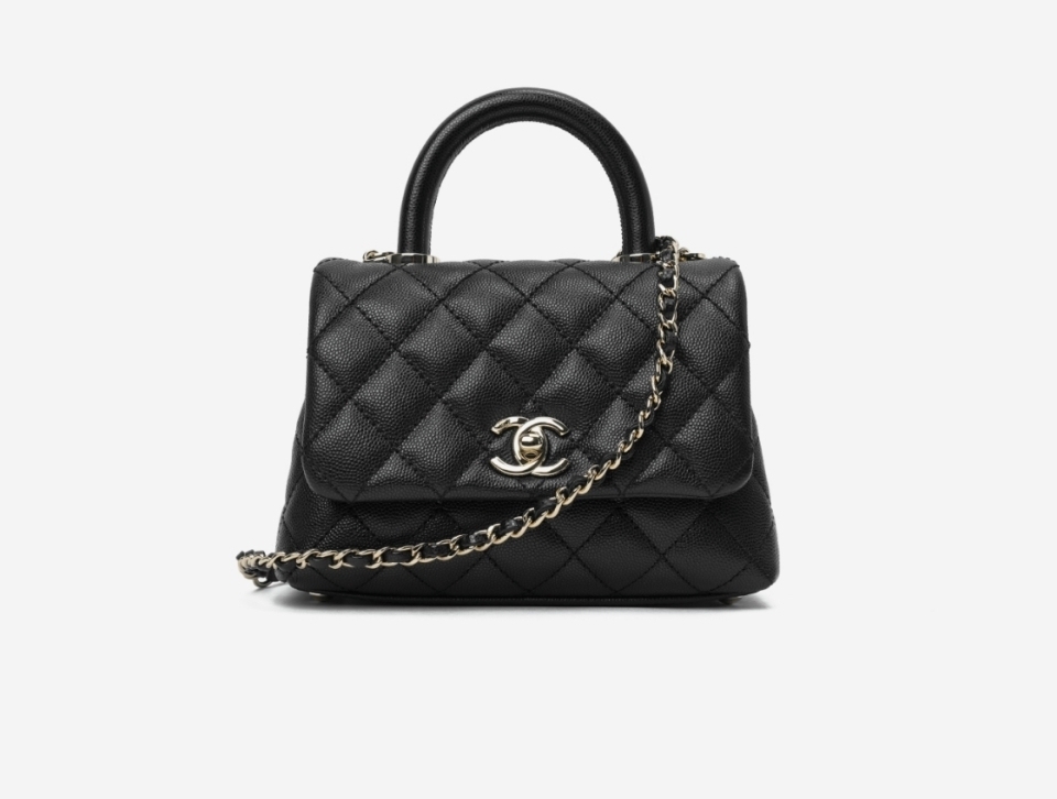 [국내배송] 샤넬 코코핸들 블랙 미니 샴페인골드 | 상품 상세 | 크로켓