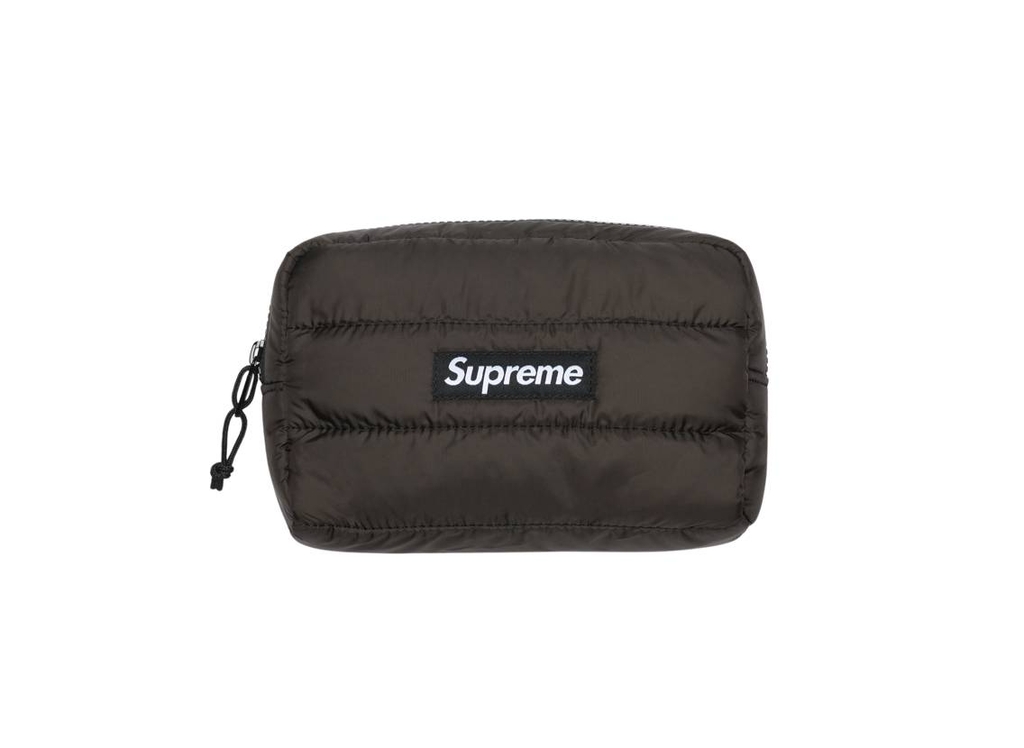 22FW 슈프림 푸퍼 파우치 Supreme Puffer Pouch Black | 상품 상세 | 크로켓
