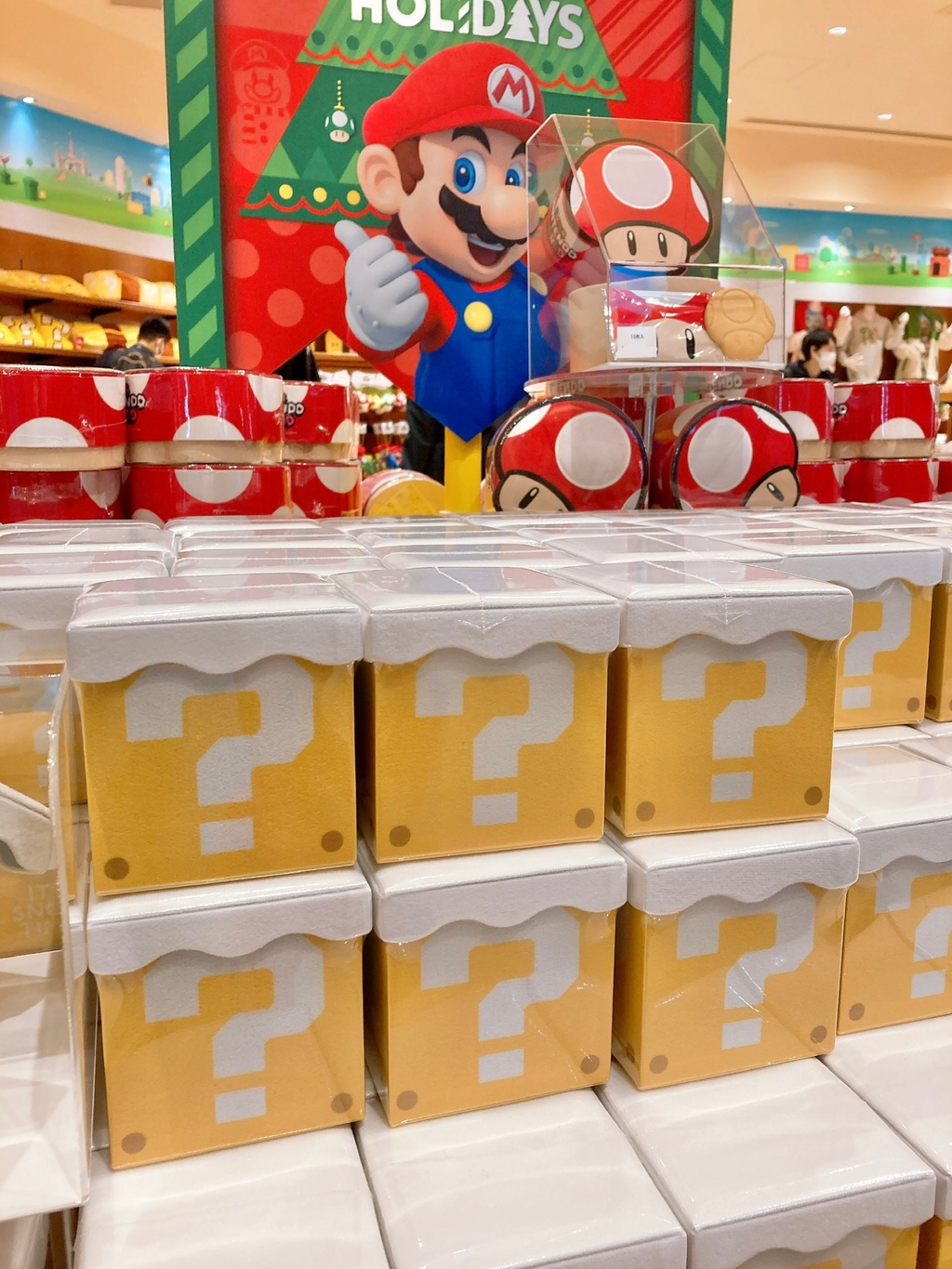 USJ 유니버셜스튜디오 슈퍼마리오 물음표 블록 케이스 마쉬멜로우 10개입 | 상품 상세 | 크로켓