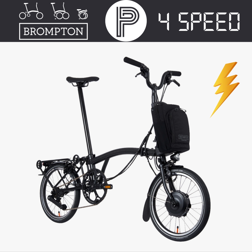 2023 브롬톤 전기자전거 일렉트릭 P라인 미드나잇블랙 롤러프레임 M6R, H6R | 상품 상세 | 크로켓