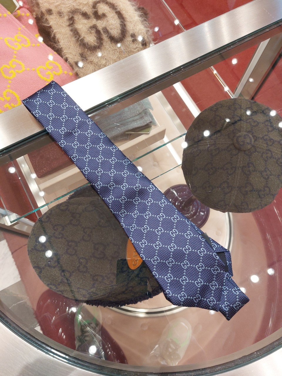 [구찌] GG 사슬 로고 패턴 실크 넥타이 / 408865 4E002 / 관부가세포함 | 상품 상세 | 크로켓