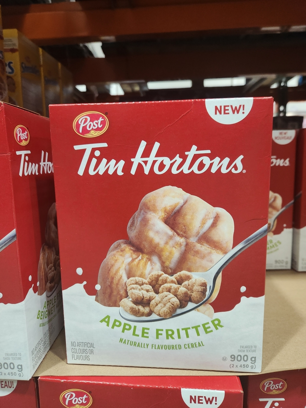 [Tim Hortons | 팀홀튼] 애플 프리터 (Apple Fritter) 시리얼 - 900g | 상품 상세 | 크로켓