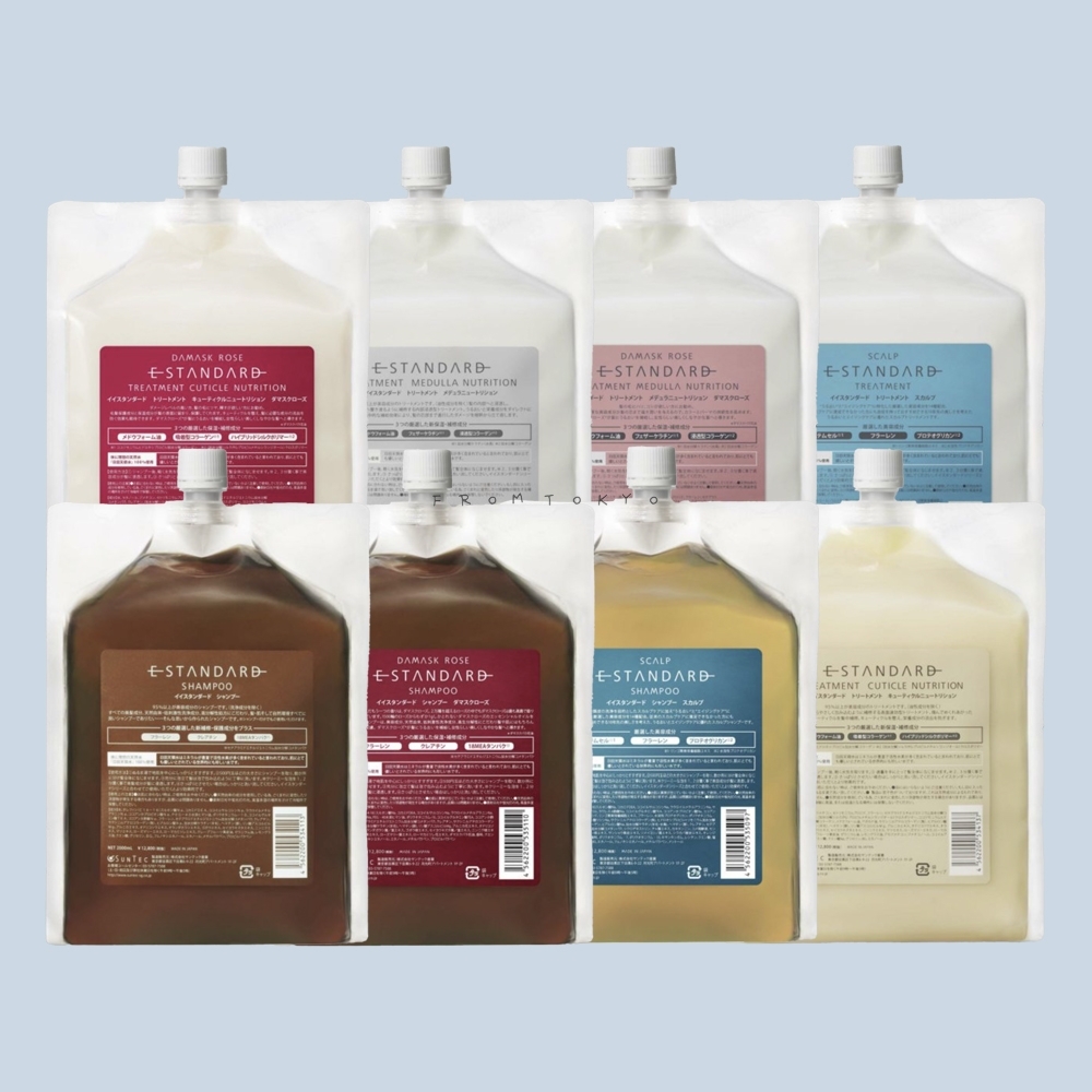 이스탠다드 E-STANDARD 샴푸 / 트리트먼트 리필 2000ml | 상품 상세 | 크로켓