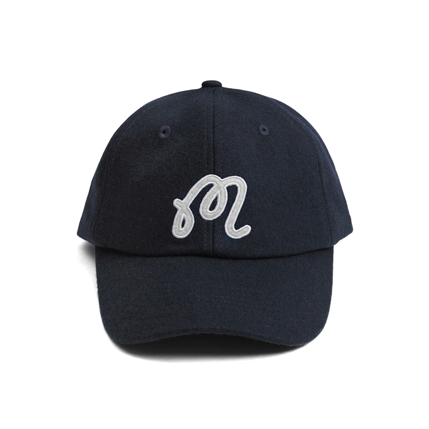 MALBON 말본 M SCRIPT WOOL STRAPBACK HAT 골프모자 | 상품 상세 | 크로켓