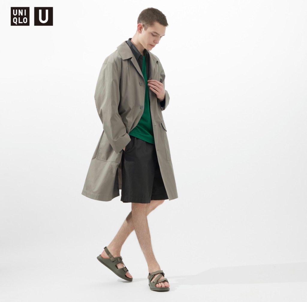 유니클로 U 르메르 오버사이즈 싱글브레스트 스텐칼라 코트 (3컬러) | 상품 상세 | 크로켓