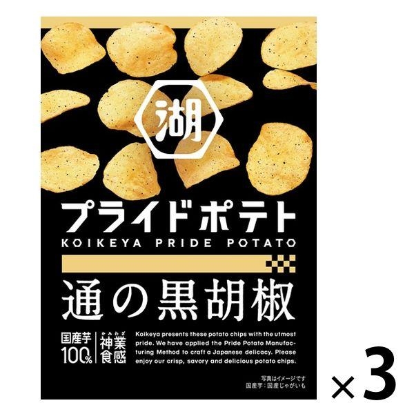 KOIKEYA JAPAN PRIDE POTATO 정통 블랙페퍼맛 55g x 3봉세트 | 상품 상세 | 크로켓