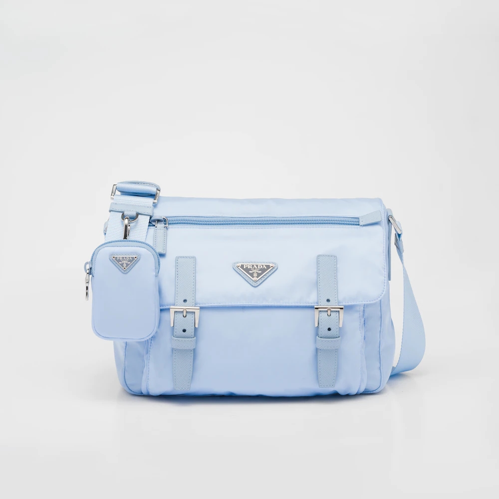 [프라다] 리나일론 숄더 백 블루 PRADA Re-Nylon shoulder bag 1BD953_RV44 관부과세 미포함 | 상품 상세 | 크로켓