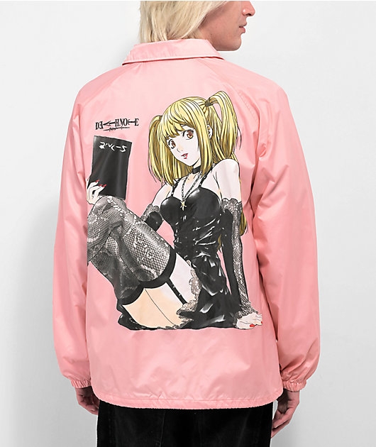 미국 Broken Promises x Death Note Misa Pink Coaches Jacket 남성 자켓 | 상품 상세 | 크로켓